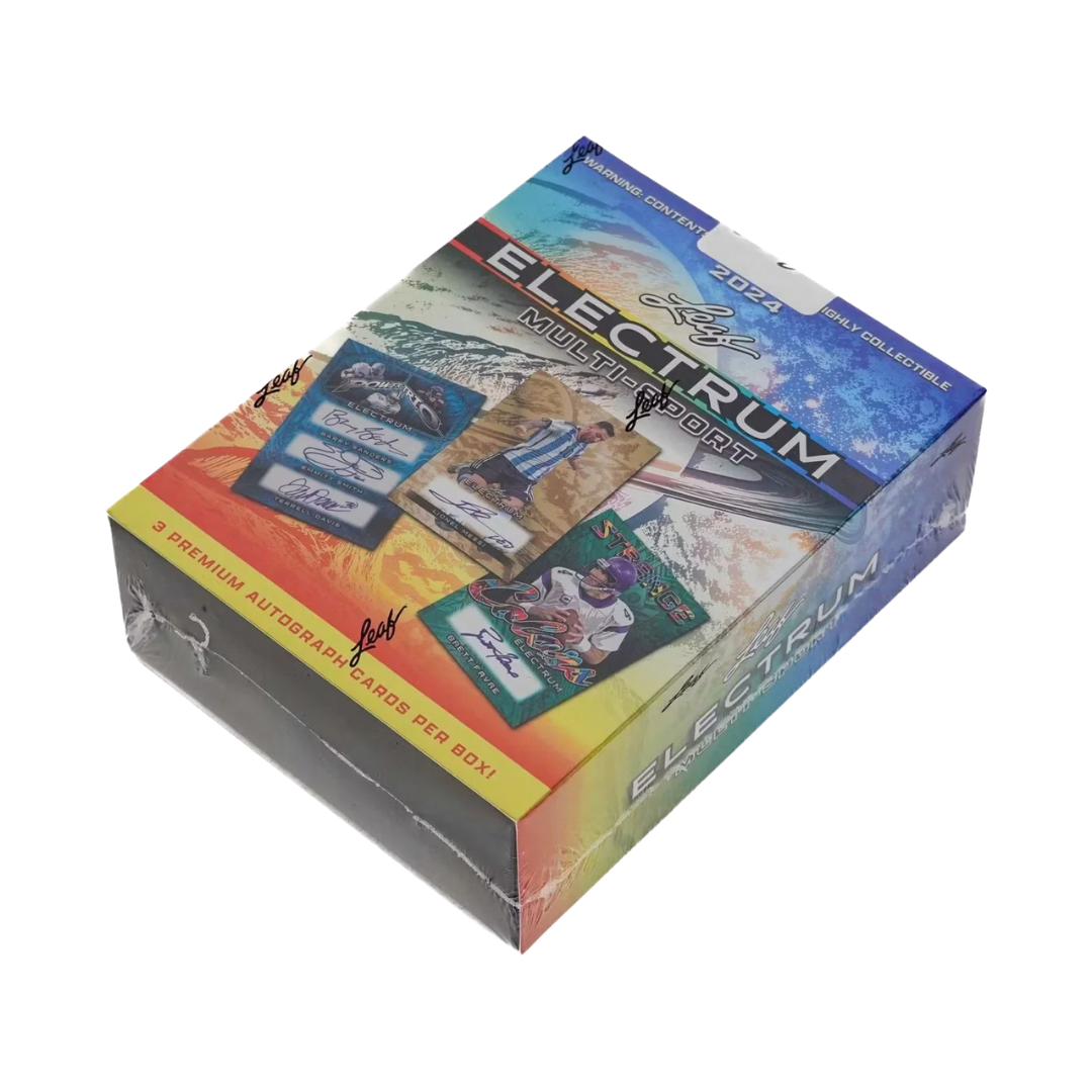 2024 Leaf Electrum Multi-Sport Hobby Box | Champion City Games & Hobby